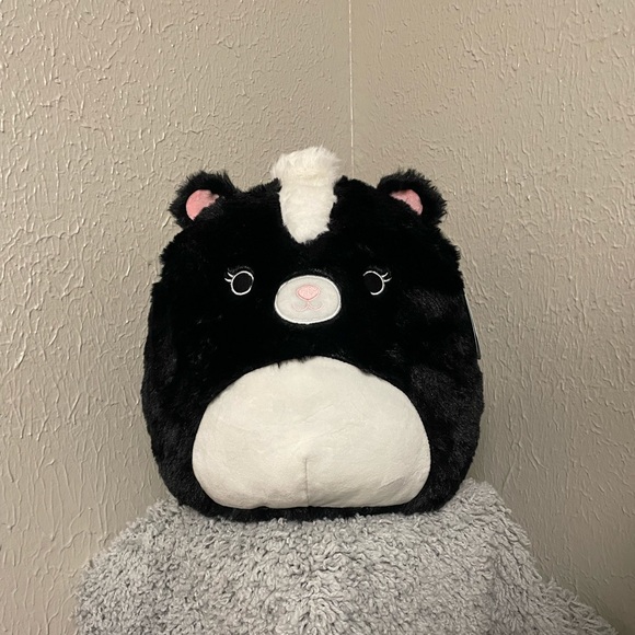 Fuzz Squishmallow | Toys | Fuzzamallow Selma The Skunk | Poshmark